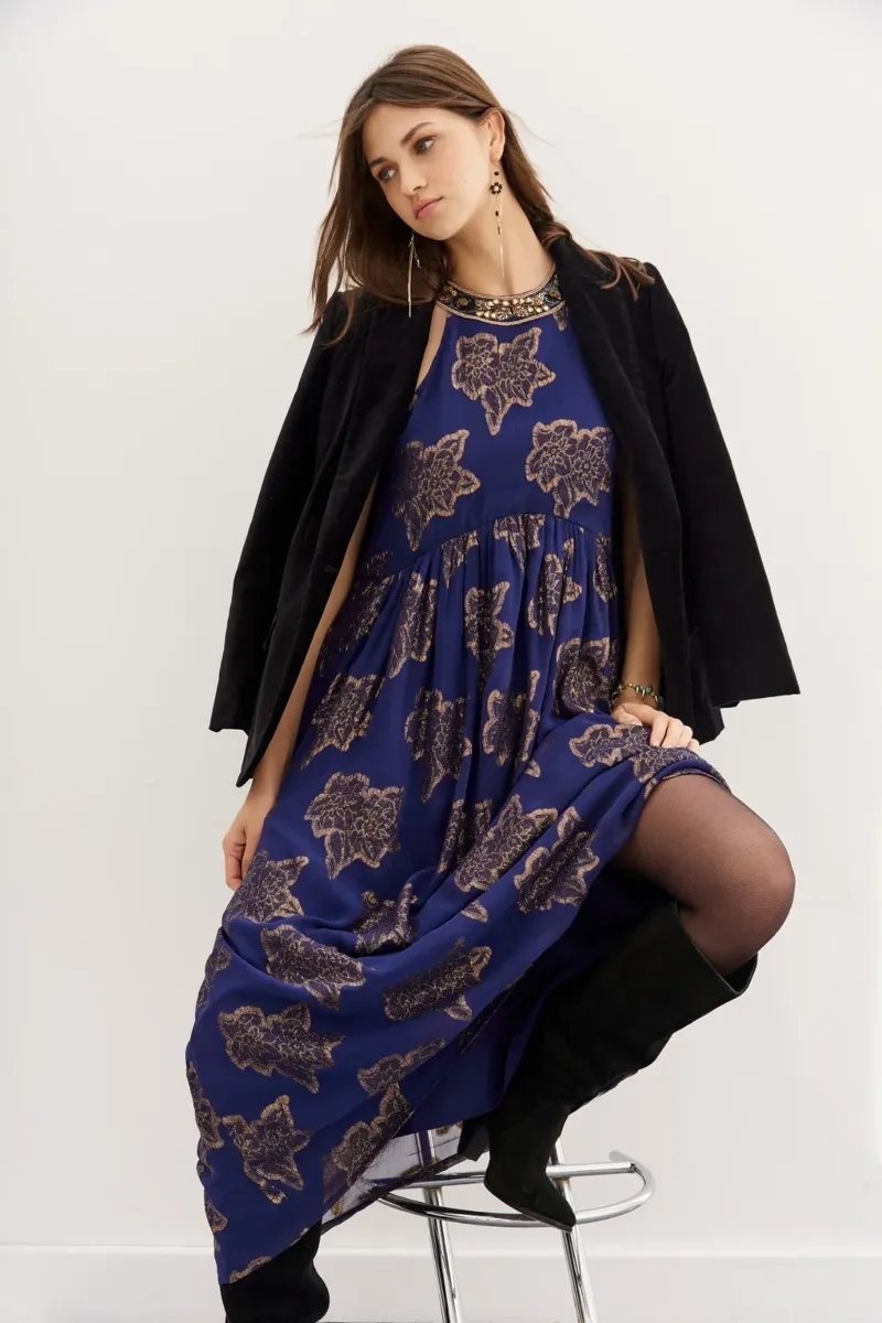 Vestido Elise Long Fleur en Rapsodia | Trendo